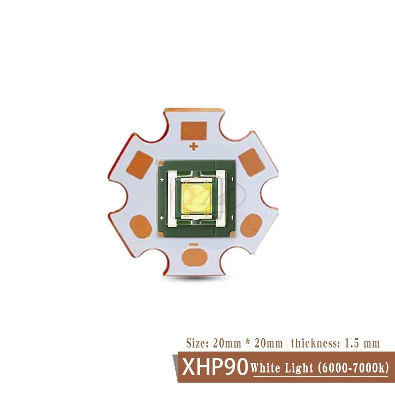 XHP90 LED чип, белый свет, 3V