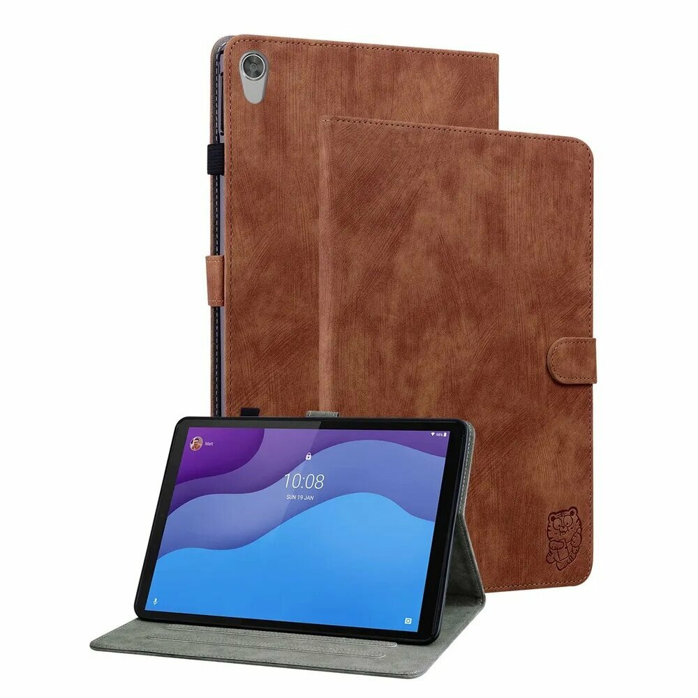 Чехол для Lenovo Tab M10 HD (10.1") (X306X, X306F) / Леново Таб М10 HD Х306Х Х306Ф Роскошный кожаный чехол для планшета