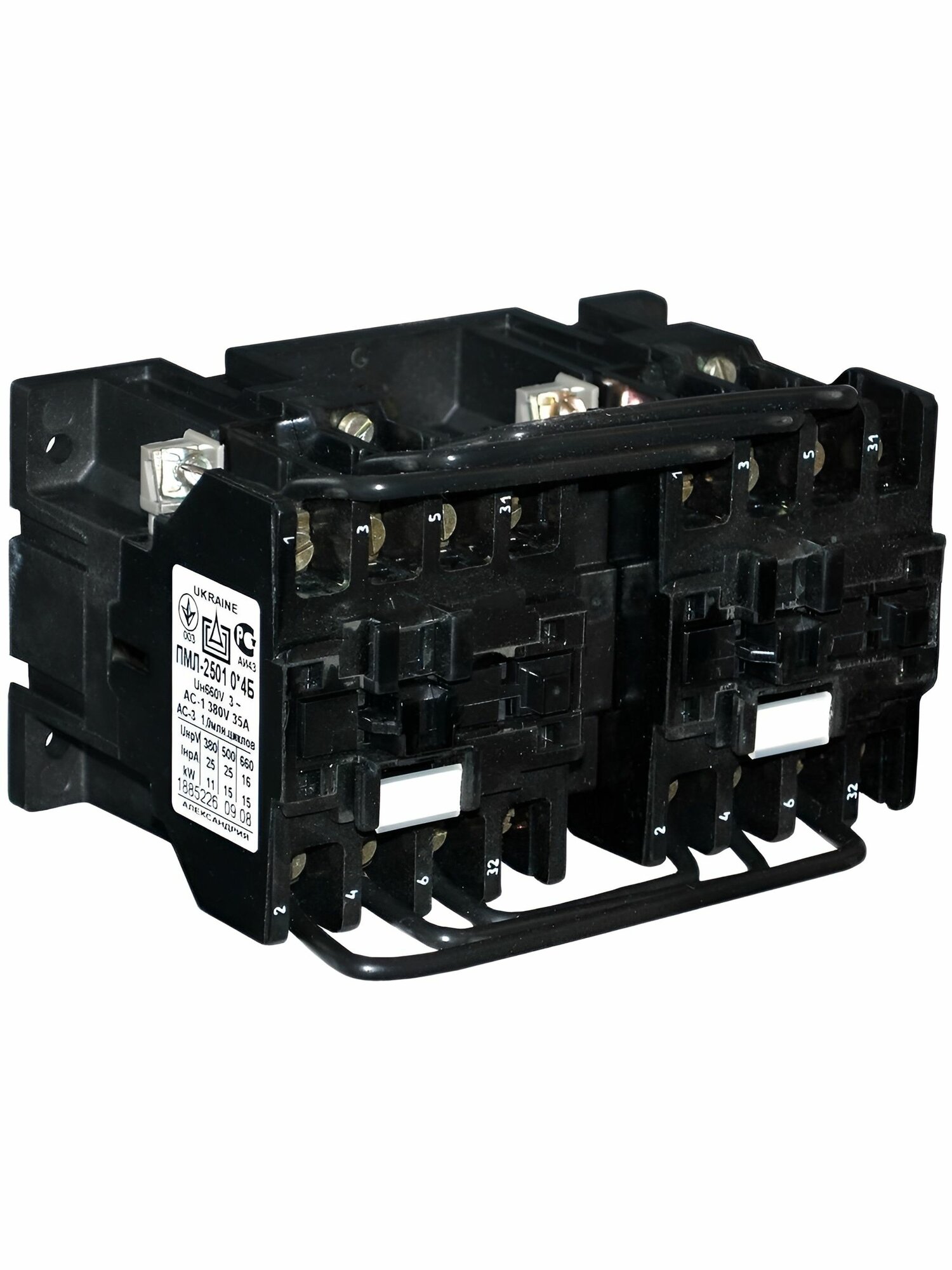 Контактор ПМЛ-2501 0*4Б этал, 25А кат. 380В AC.