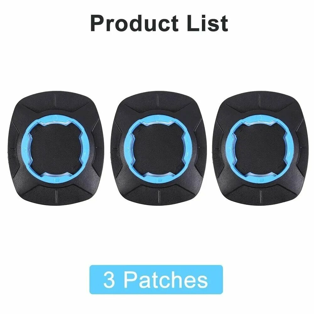 Quad lock 3*Синий Пластинка для крепления телефона