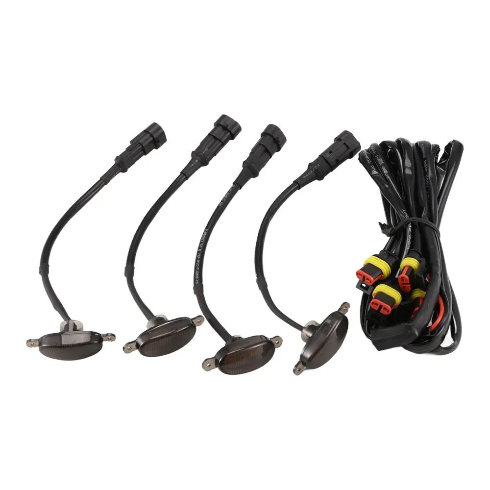 Лампа автомобильная 4 шт. арт. Дневные ходовые огни на решетку радиатора для Ford F150 F-150 2009-2018