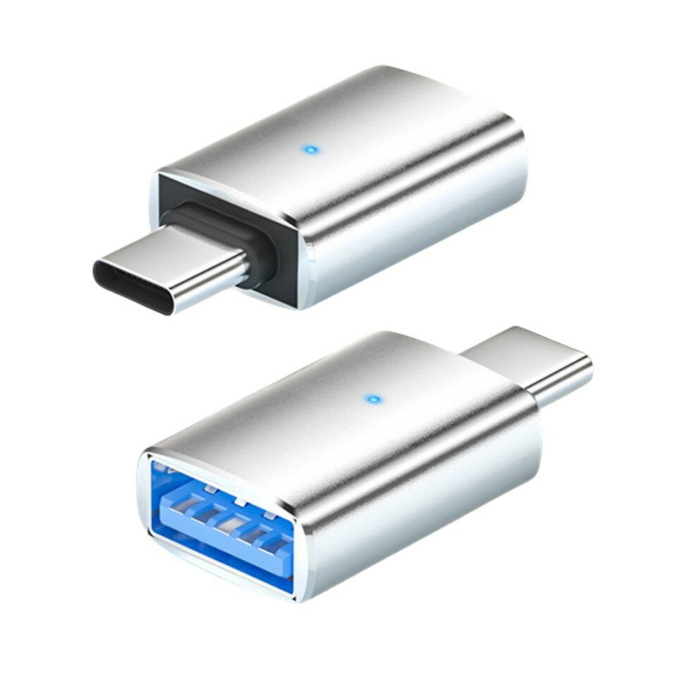 Адаптер USB Type-C OTG 3.0, 2 шт. за цену 1, универсальный, для передачи данных и зарядки, быстрая скорость