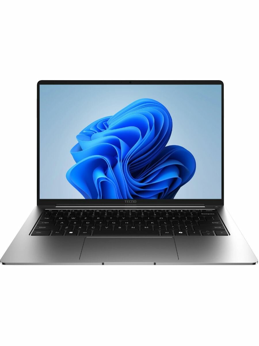 Ноутбук Tecno MegaBook T14FA Air (Ryzen 5 7535HS 3.3Ghz/16Gb LPDDR5x/SSD512Gb/AMD Radeon 660M/14.1"/Windows 11 Home/space gray) (71003300541)