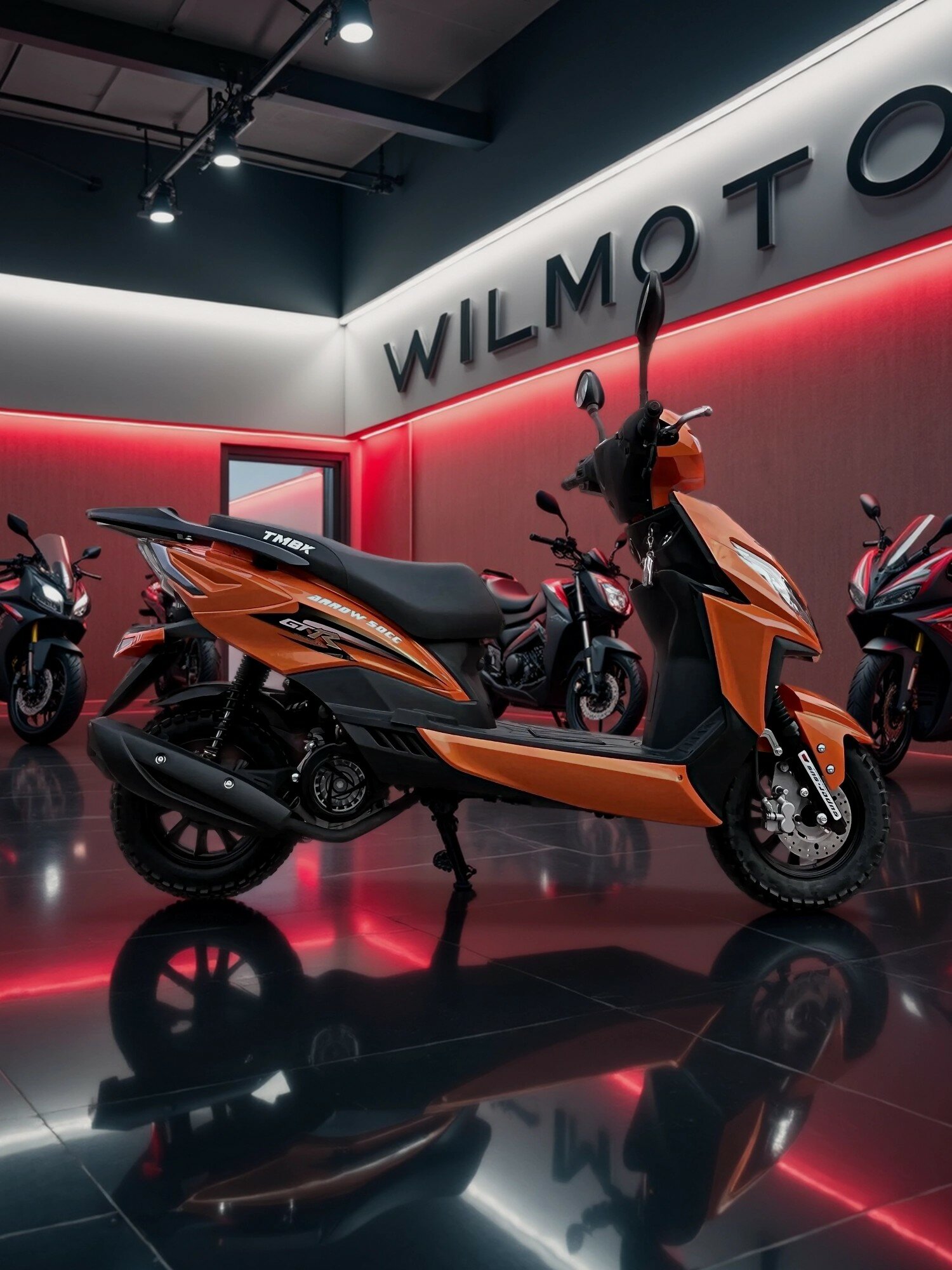 Скутер TMBK Arrow от Progasi, двигатель 4-х тактный, 149.6 см3, ❗ регистрация не требуется.❗