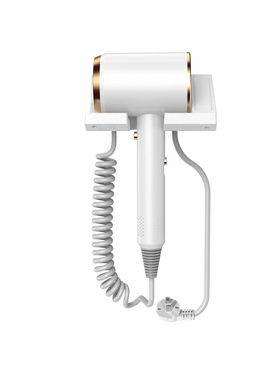 Настенный мощный фен для волос для гостиниц и гостевых домов Без пробивки