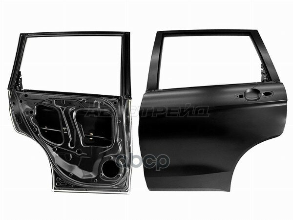 Дверь задняя Haval M6 21- (Слева) Sat арт. ST-HVM6-041-2