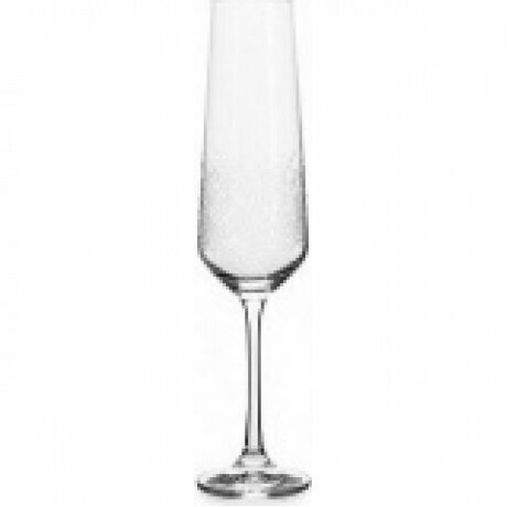 Набор бокалов для шампанского SANDRA Blizzard 6шт 200мл CRYSTALEX CR200104S