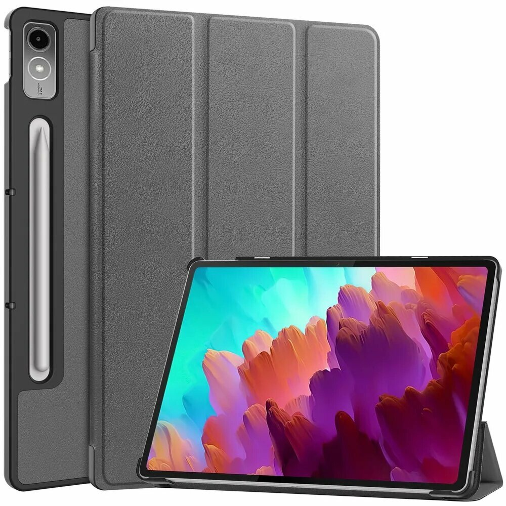 Lenovo Xiaoxin Pad Pro 12.7" 2025 Защитный чехол для планшета, Серый
