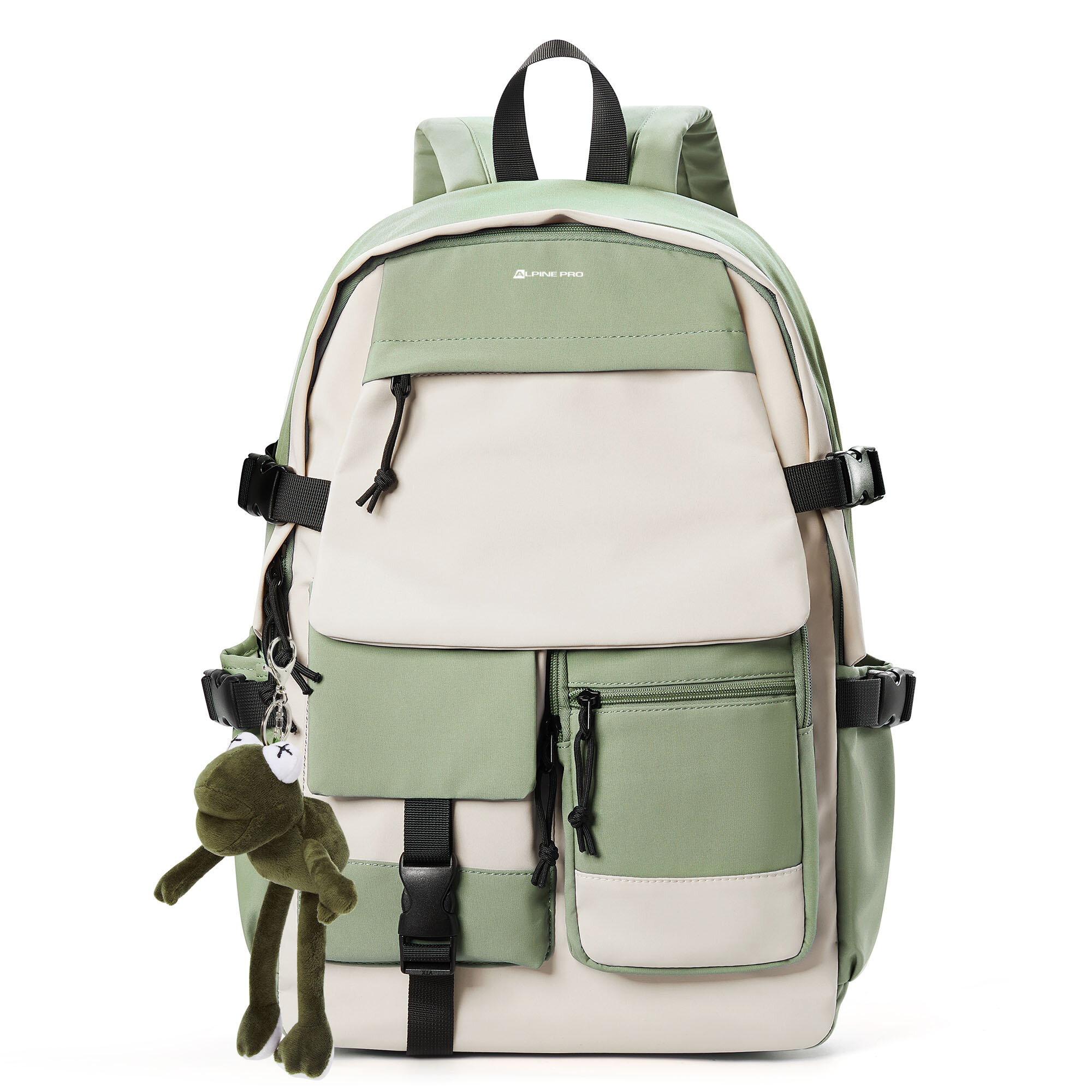 Рюкзак унисекс ALPINE PRO Regular 5593611, тканевый, многоцветный