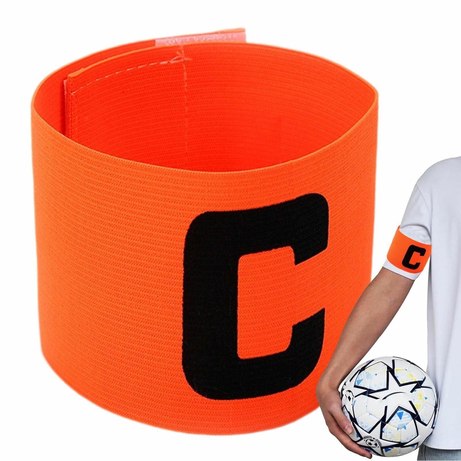 Капитанская повязка на руку капитана для футбола подростка