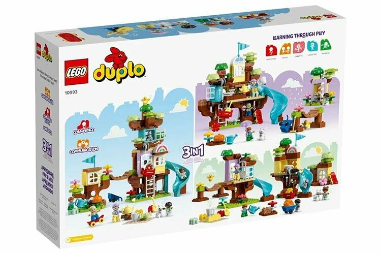 Конструктор LEGO 10993 Домик на дереве 3в1, для детей от 6 лет, развивающий, творческий набор