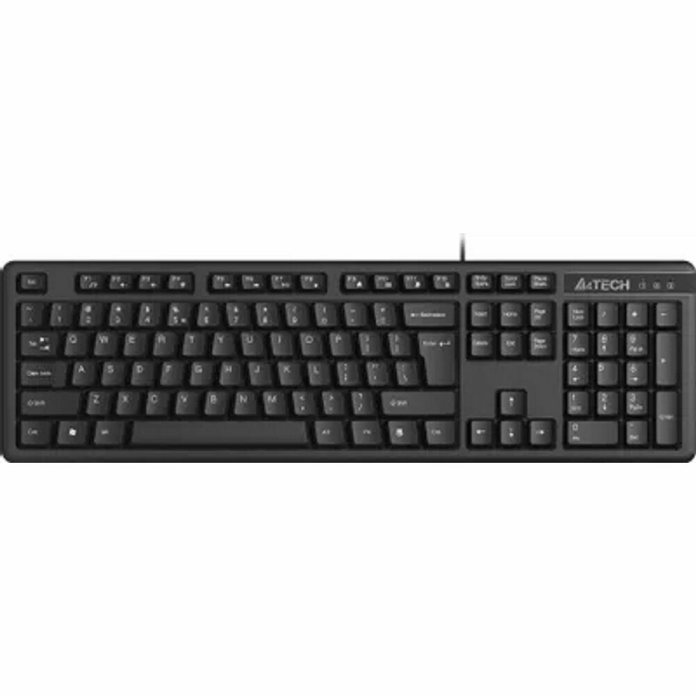A4Tech Клавиатура KKS-3 черный USB 1933333