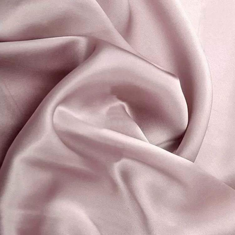 Широкая шелковая ткань для постельного белья из 100% тутового шелка, плотность 19 мм, однотонный креп-сатин, коллекция