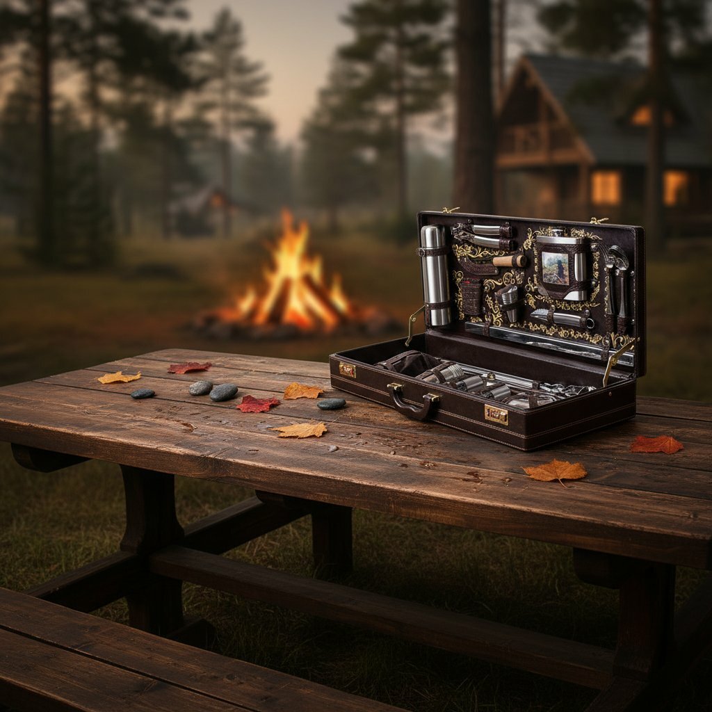 Набор для шашлыка Спутник (с мангалом)