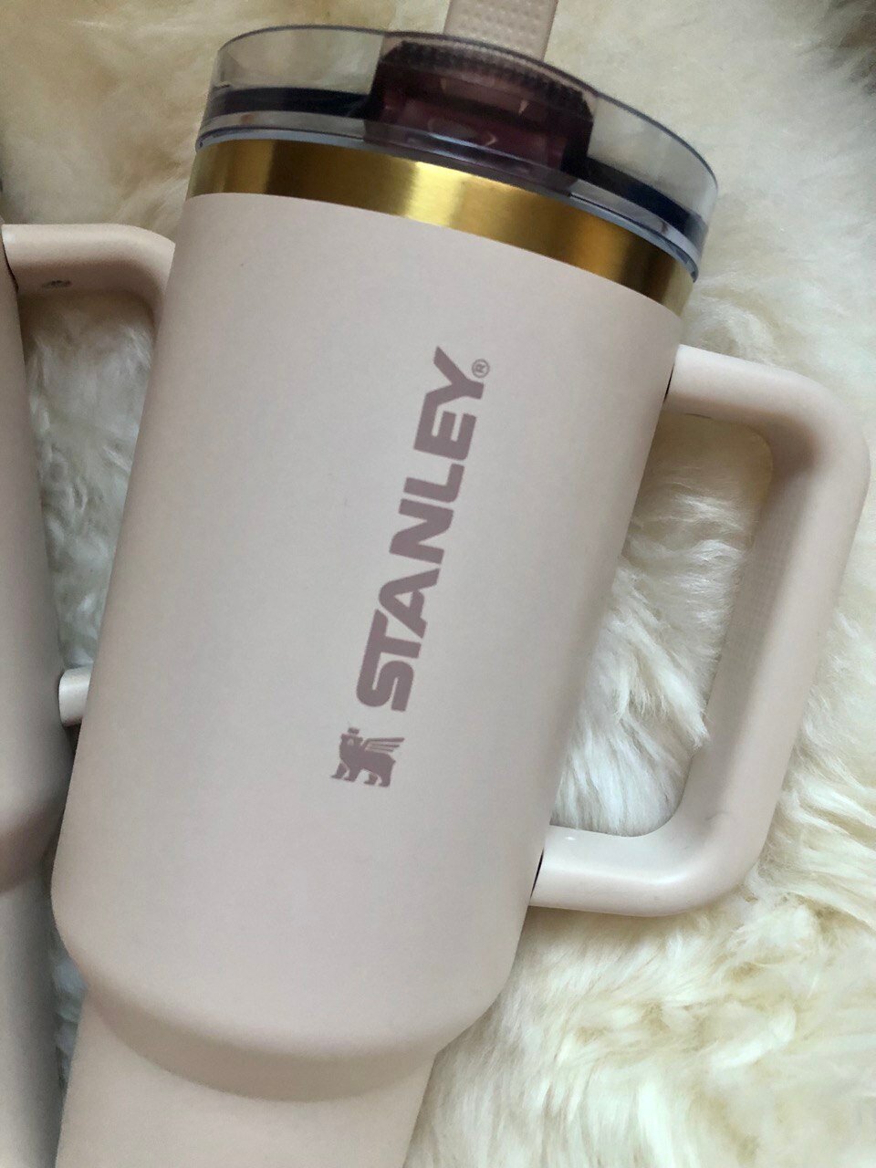 Термокружка STANLE Однотонная с крышкой непроливайкой 40 OZ