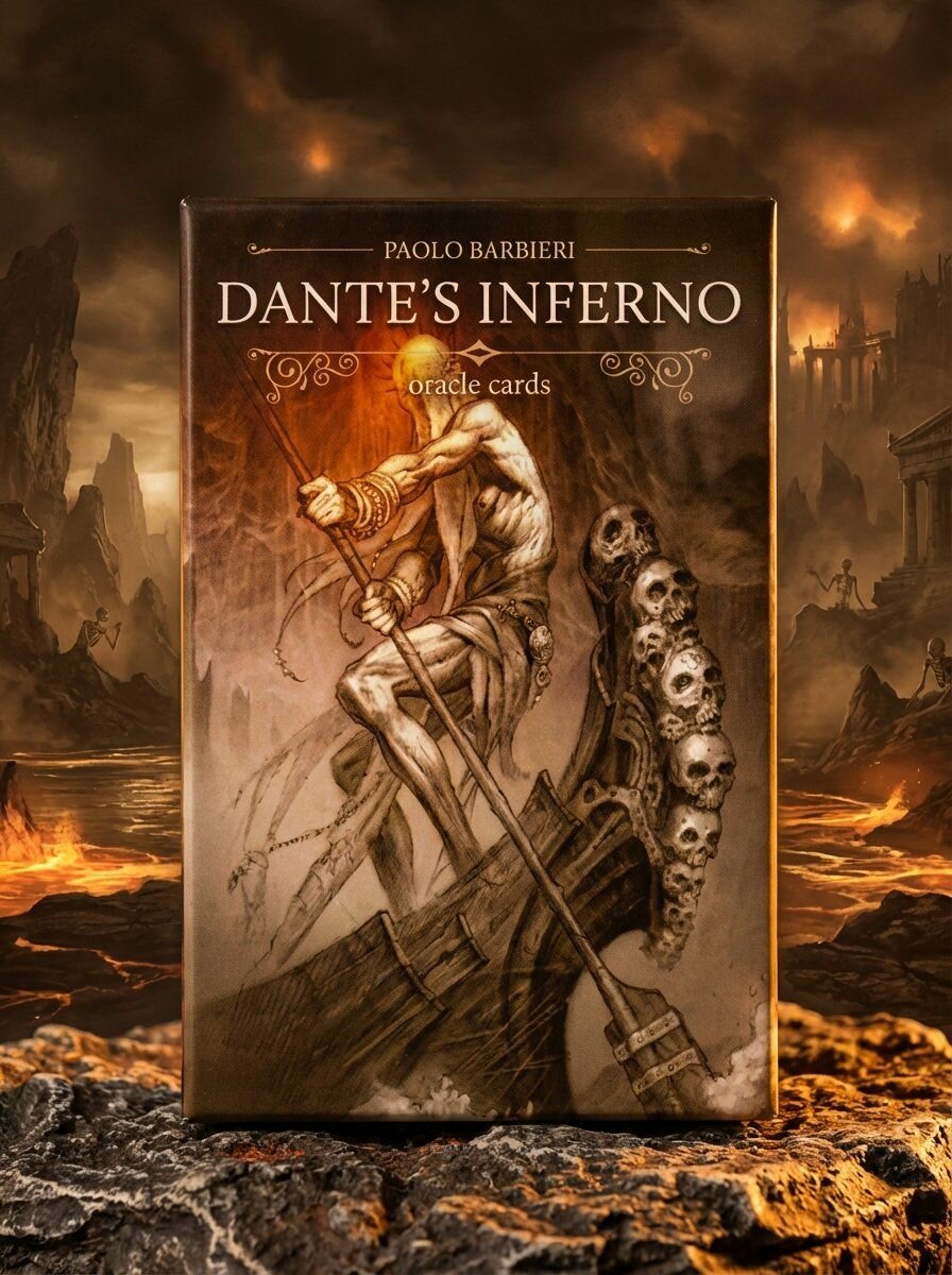 Карты Таро "DanteAndapos; s Inferno Oracle Cards" Lo Scarabeo / Карты Оракула Ада Данте