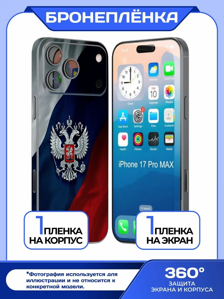 Пленка на экран и корпус для iPhone 17 Pro Max
