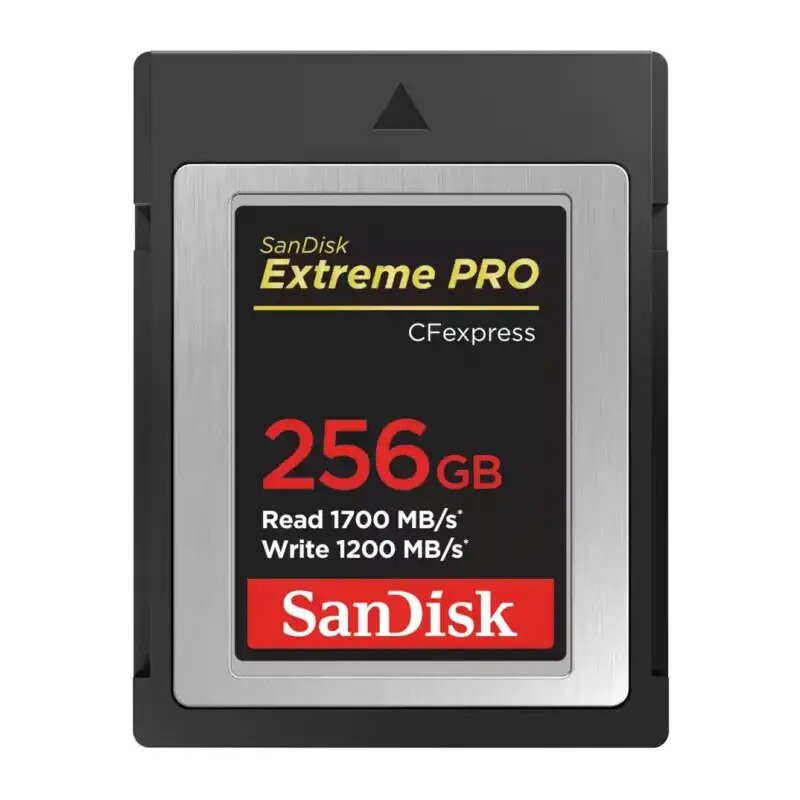 Карта памяти CFexpress Type B 256 GB sandisk Extreme Pro 1700/1200 Mb/s (SDCFE-256G-GN4NN)