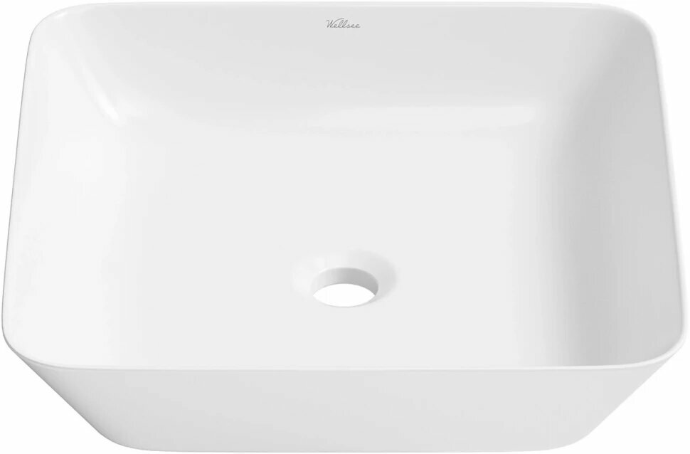 Раковина-чаша Wellsee Cromulent 318002000 44x44 см, накладная, белый