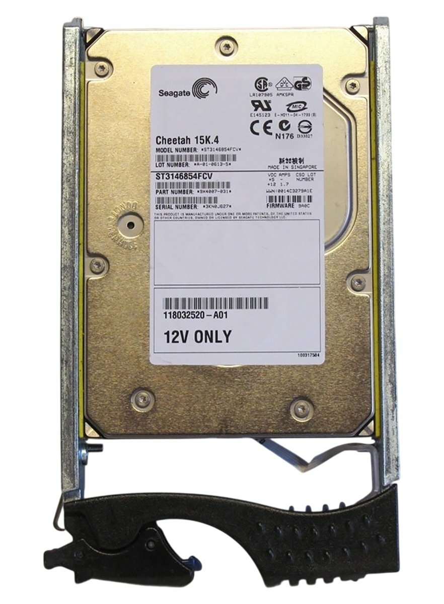 EMC 146Gb 15000 Fibre Channel 3.5" HDD CX-2G15-146