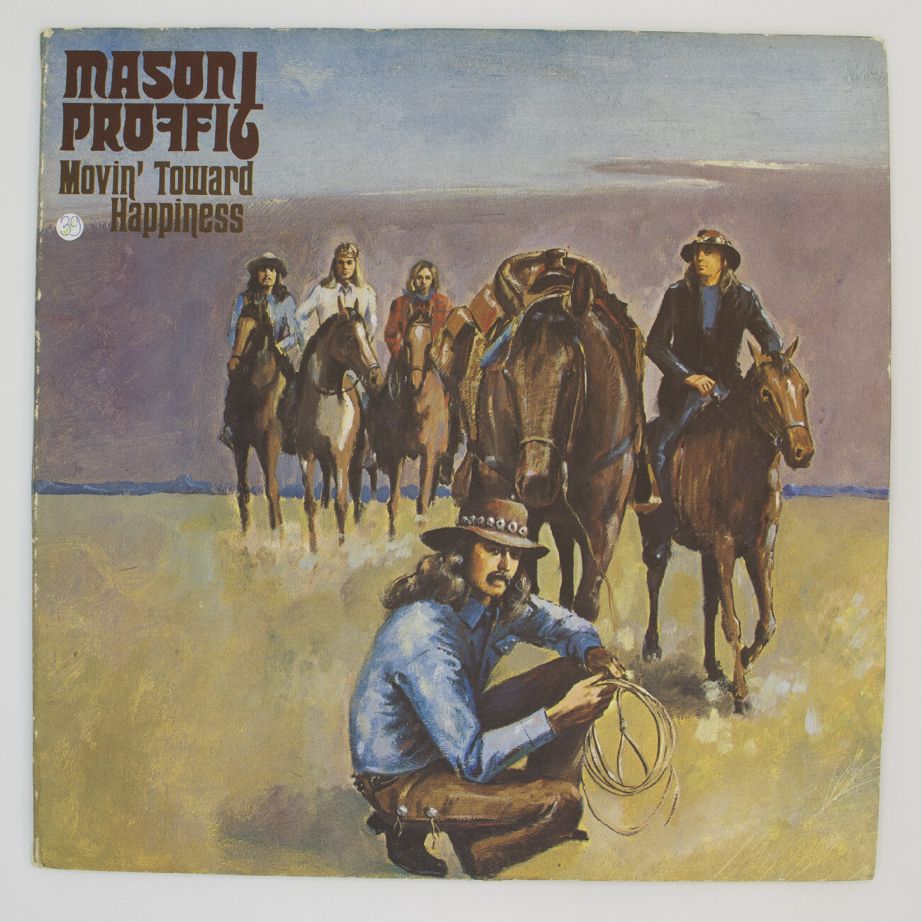 Виниловая пластинка Mason Proffit - Movin' Toward Happiness, 1xLP, EX
