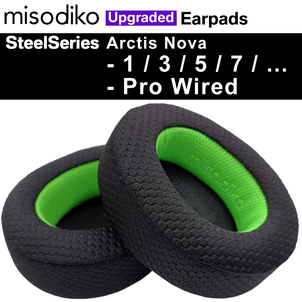 Амбушюры misodiko Mesh для SteelSeries Arctis Nova 7/5/3/1