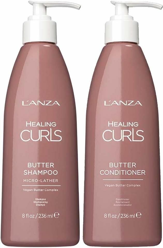 Набор для волос L'ANZA Healing Curls Bundle Shampoo & Conditioner для кудрявых волос 2x236 мл