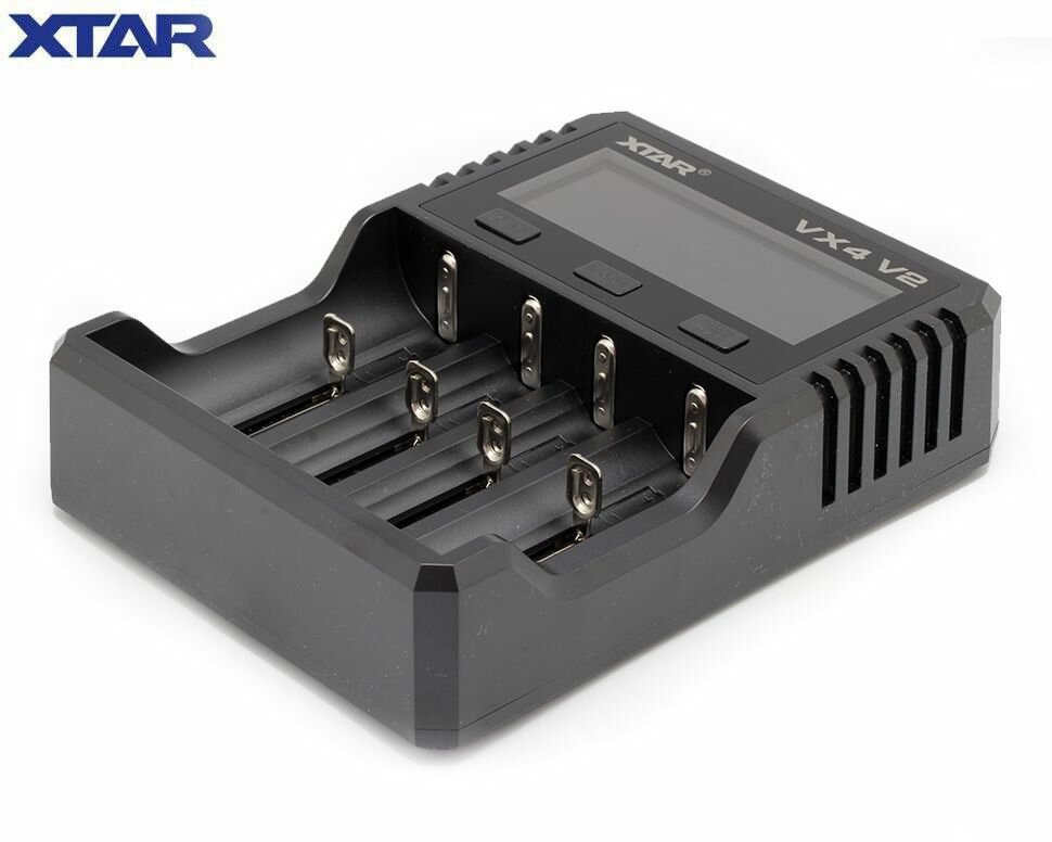 Зарядное интеллектуальное устройство XTAR VX4 V2 (для Li-ion/Ni-MH/LiFePO4 аккумуляторов)