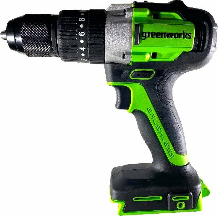 Дрель-шуруповерт GD24DD60 Greenworks аккум. быстрозажимной 3704107