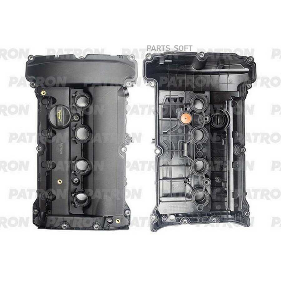 Крышка клапанная (Mot. 1.6 EP6DT) PEUGEOT: 207 06-13. 208 12-. 308 07-15. 3008 1 от официального дистрибьютора, PATRON, артикул P170025
