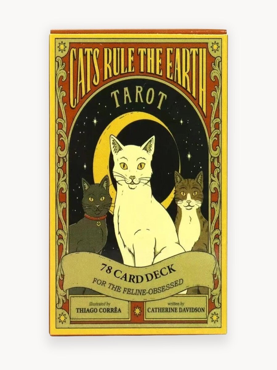 Карты гадальные Таро Кошки правят миром - Cats Rule the Earth Tarot