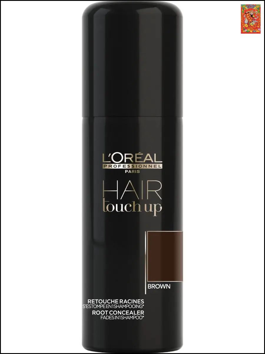 L'Oreal Professionnel Профессиональный тонирующий спрей для волос Hair Touch Up, тон коричневый, 75 мл