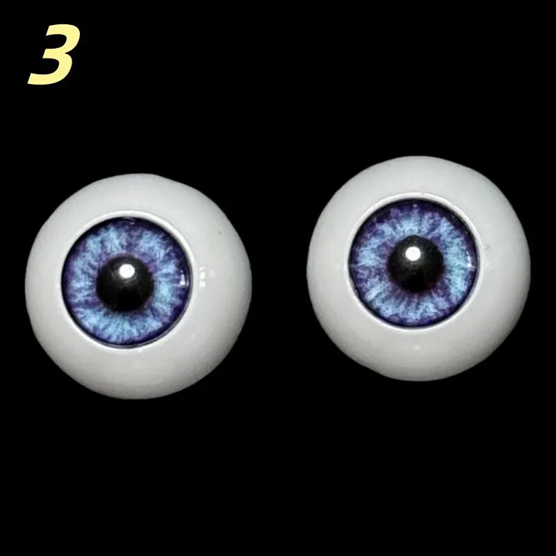 Глаз для кукол BJD 14mm, Цвет: 1Piar Eyeball3