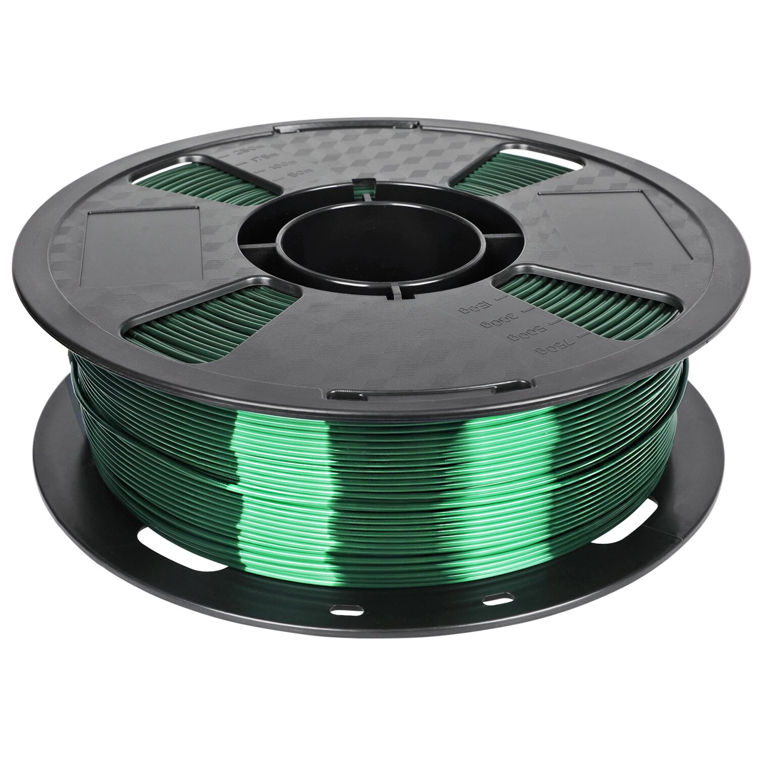 CC3D Silk Forest Green PLA Filament 1.75 мм 1 кг