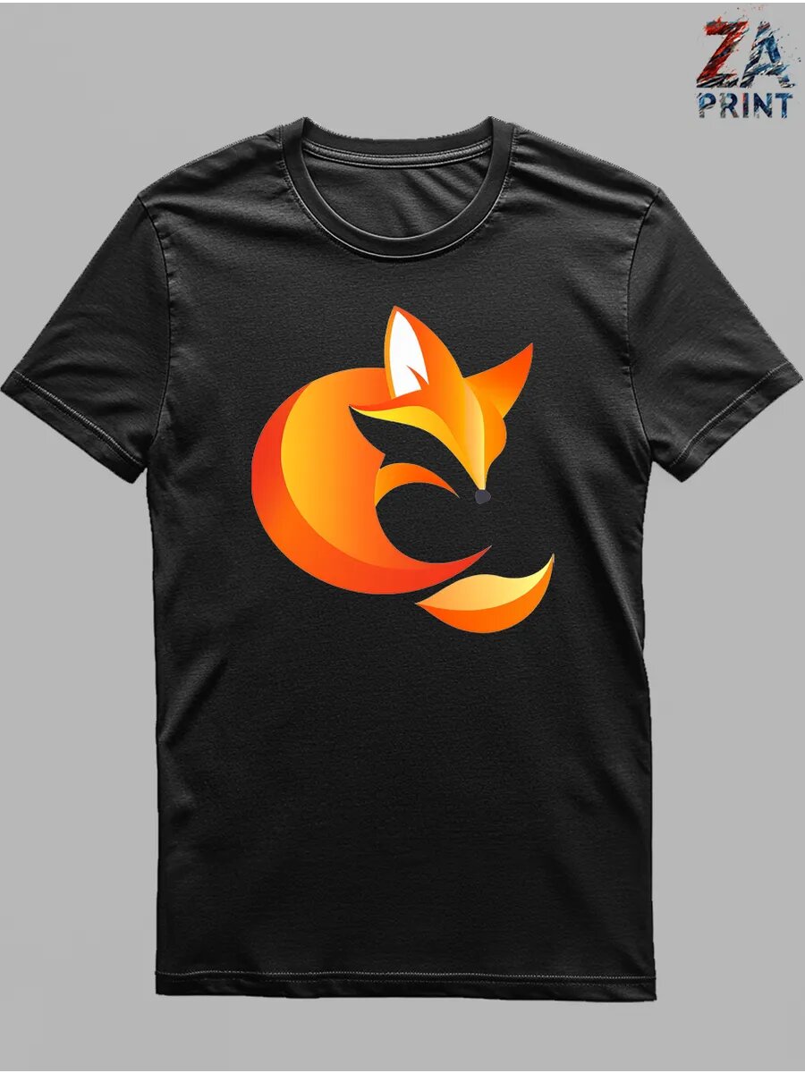 Футболка лиса