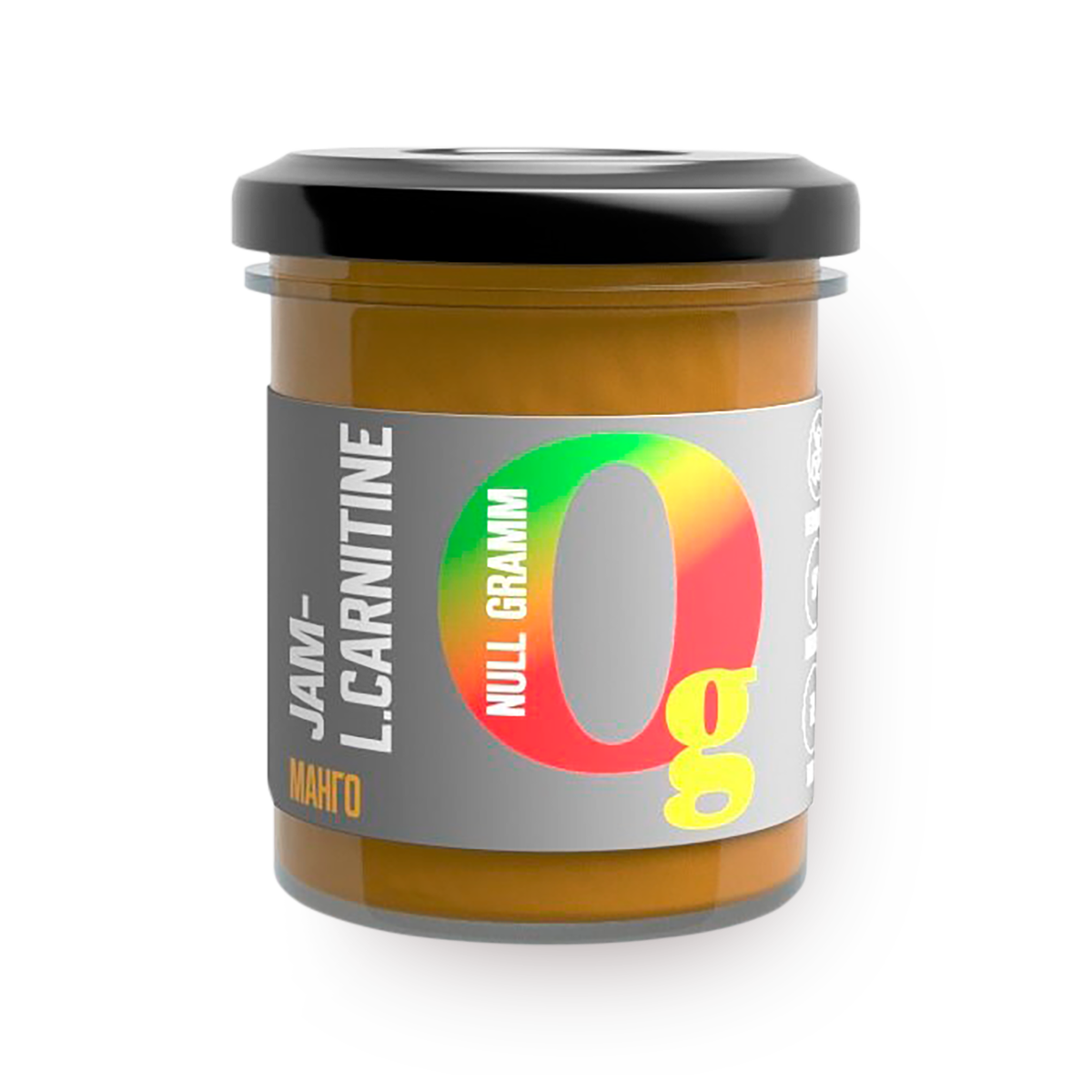 Джем низкокалорийный "Ноль грамм" с L-карнитином, манго, 22 ккал