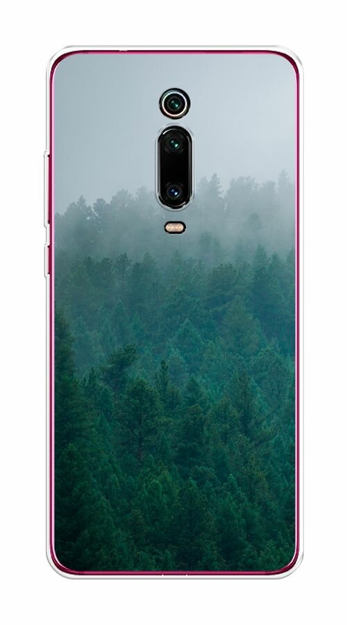 Чехол на Xiaomi Redmi K20/K20 Pro/Mi 9T/9T Pro / Сяоми Редми К20/K20 Pro/Mi 9T/9T Pro с принтом "Лес в облаках"
