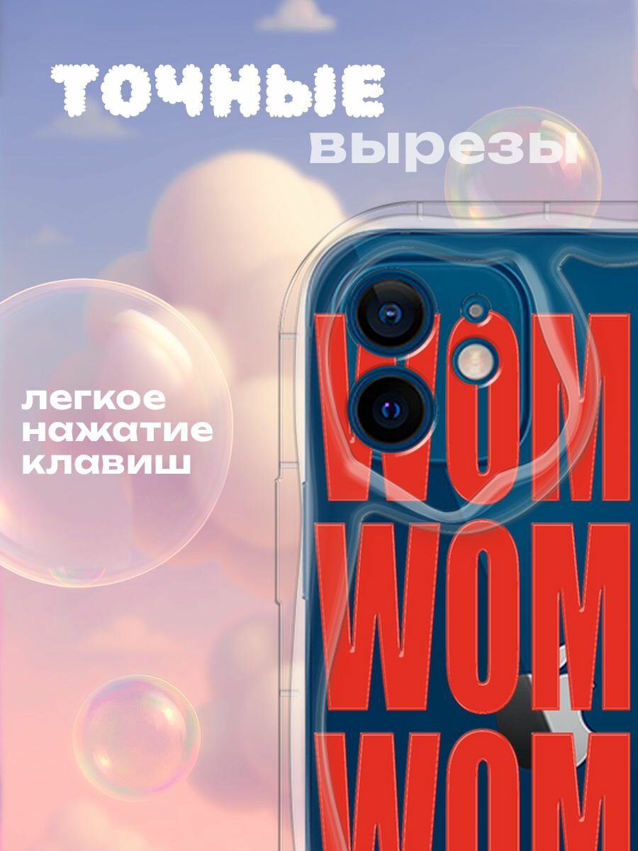 Чехол на Apple iPhone 12/12 Pro / Айфон 12 с принтом WOMEN 3 — фото 1