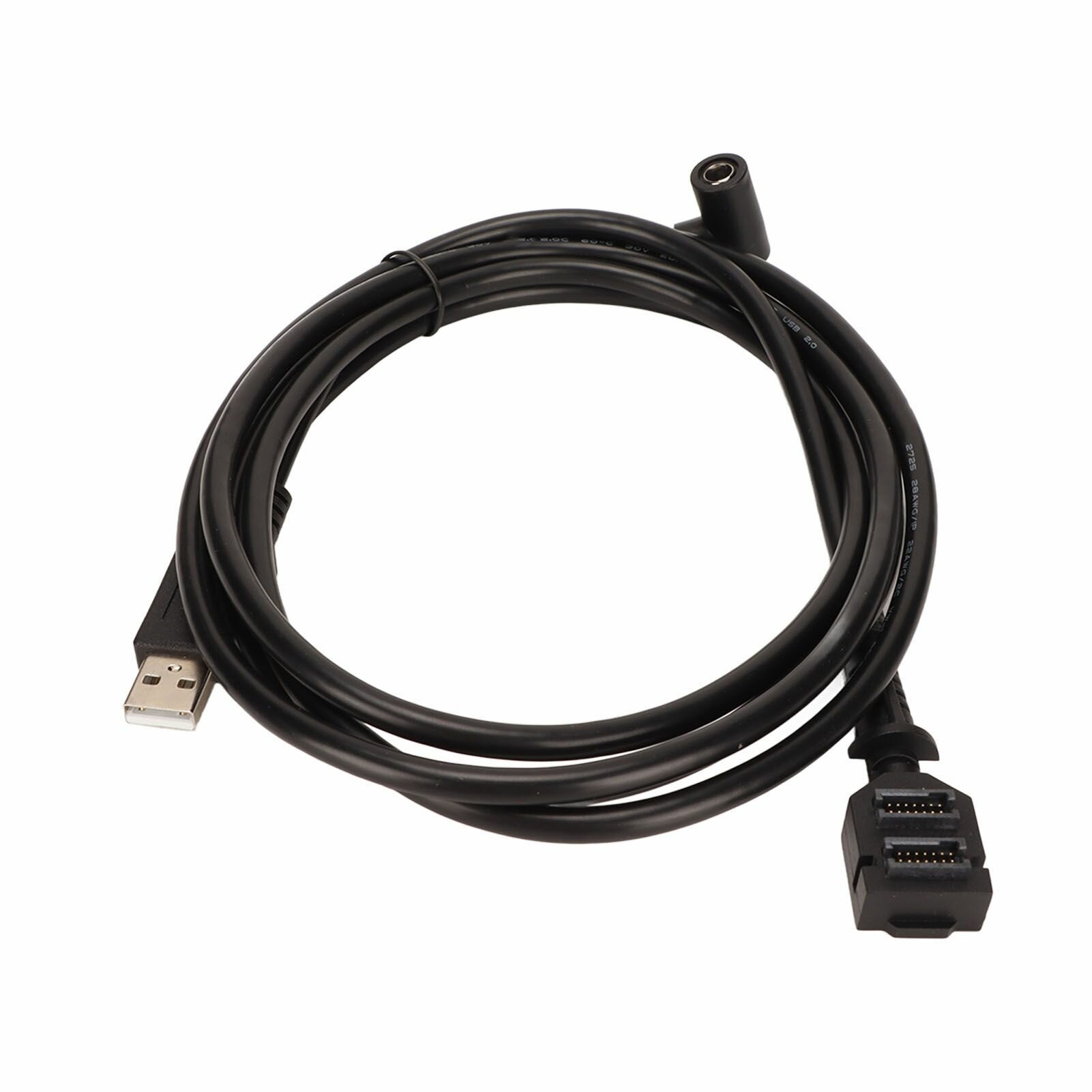 USB-кабель для Verifone VX805 VX820 Dual 14pin IDC DC5521 женский разъем питания к USB 2.0 AM 480Mbps PVC кабель-удлинитель для сканера