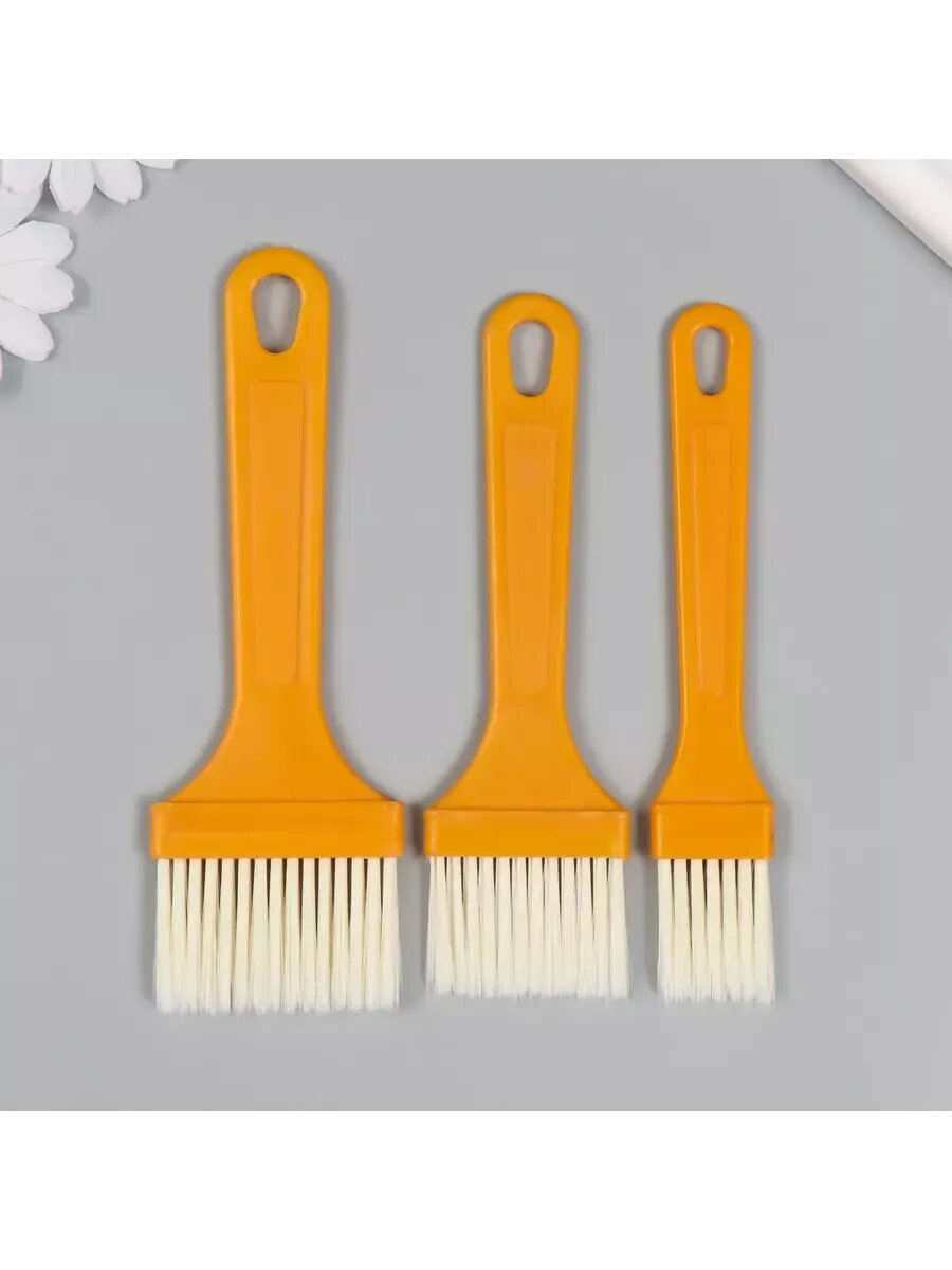 Набор кистей пластик 3 шт