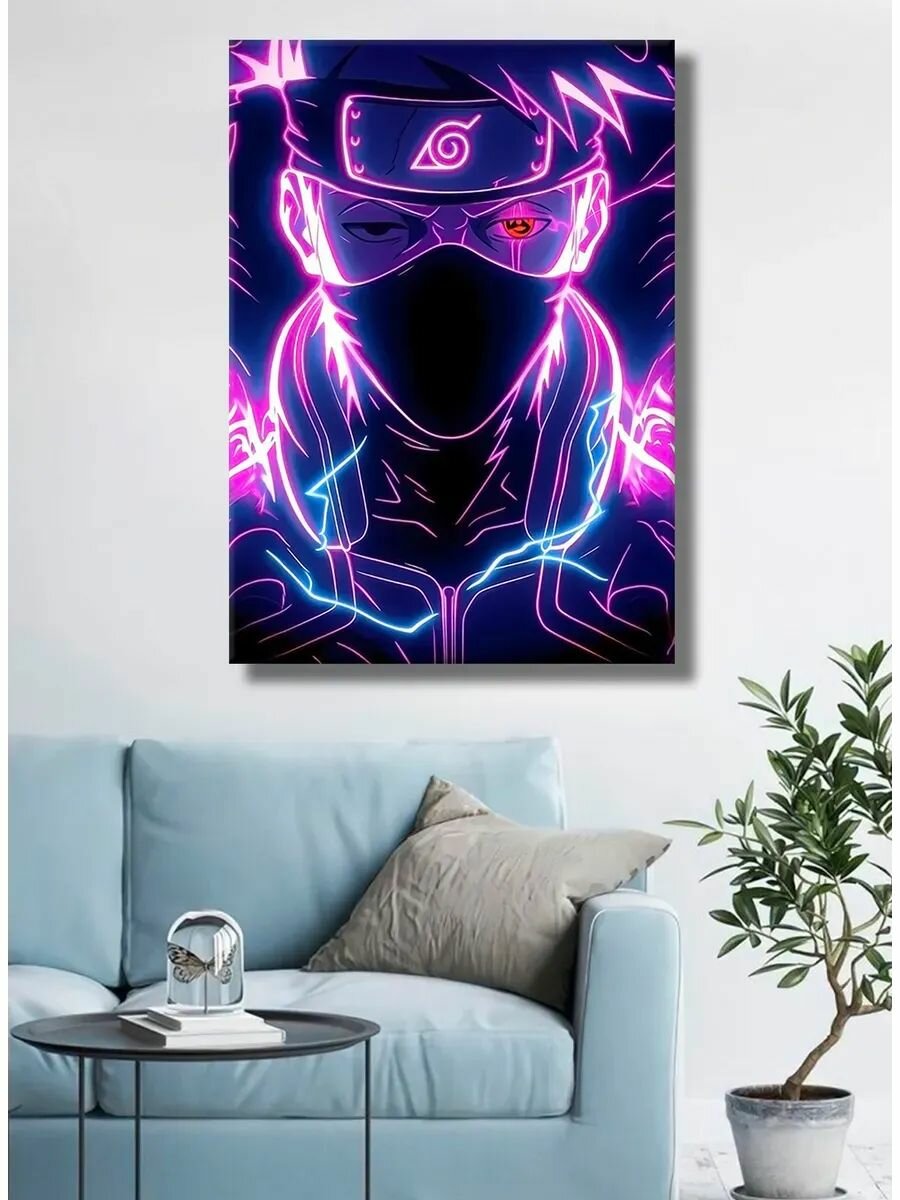 Картина "Неоновая тень", галерейная 30х40см 1шт.