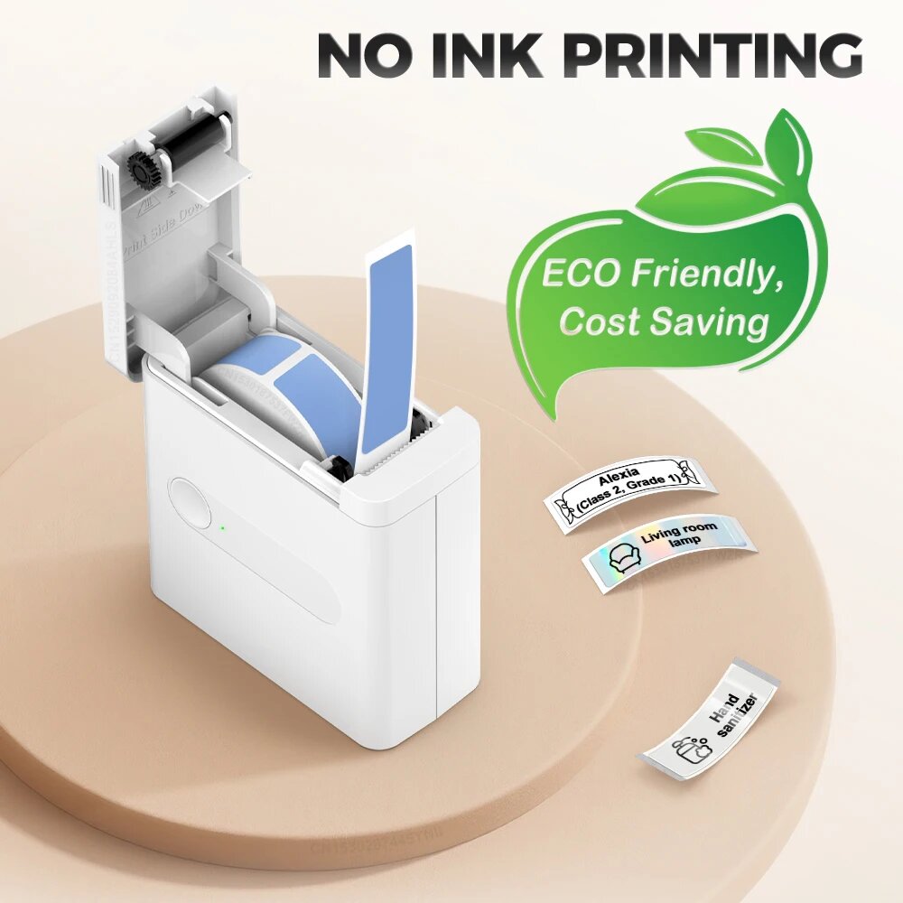 Термопринтер для печати этикеток UniPlus D12, цвет D12 Printer — фото 1