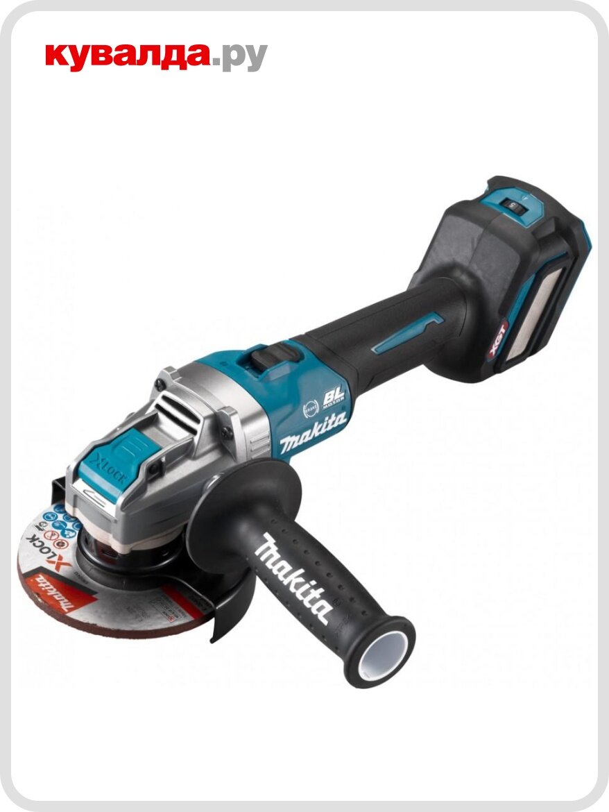 Угловая шлифмашина аккумуляторная MAKITA GA041GZ01 X — Lock