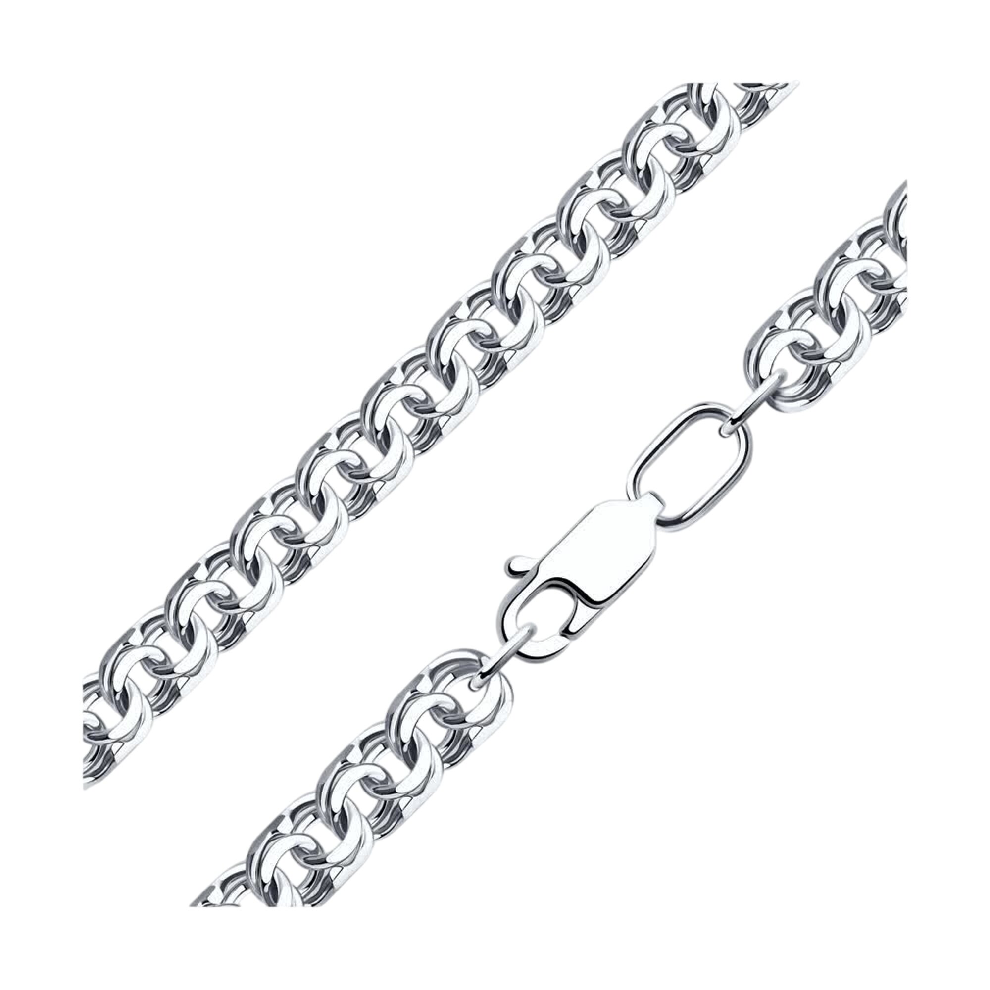 Цепь белое золото, 585 проба