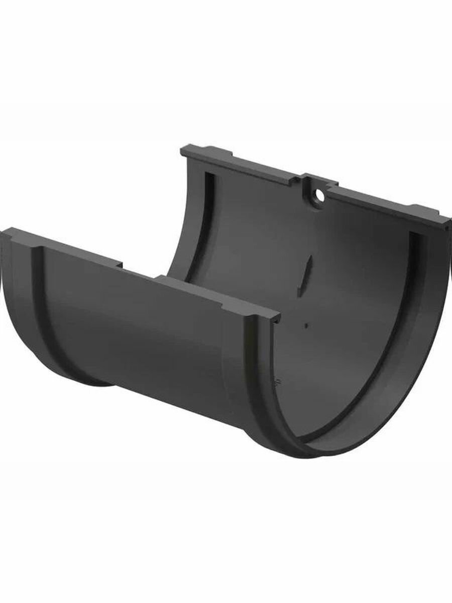 Соединитель желобов DOCKE (Дёке) PREMIUM, графит,1шт.