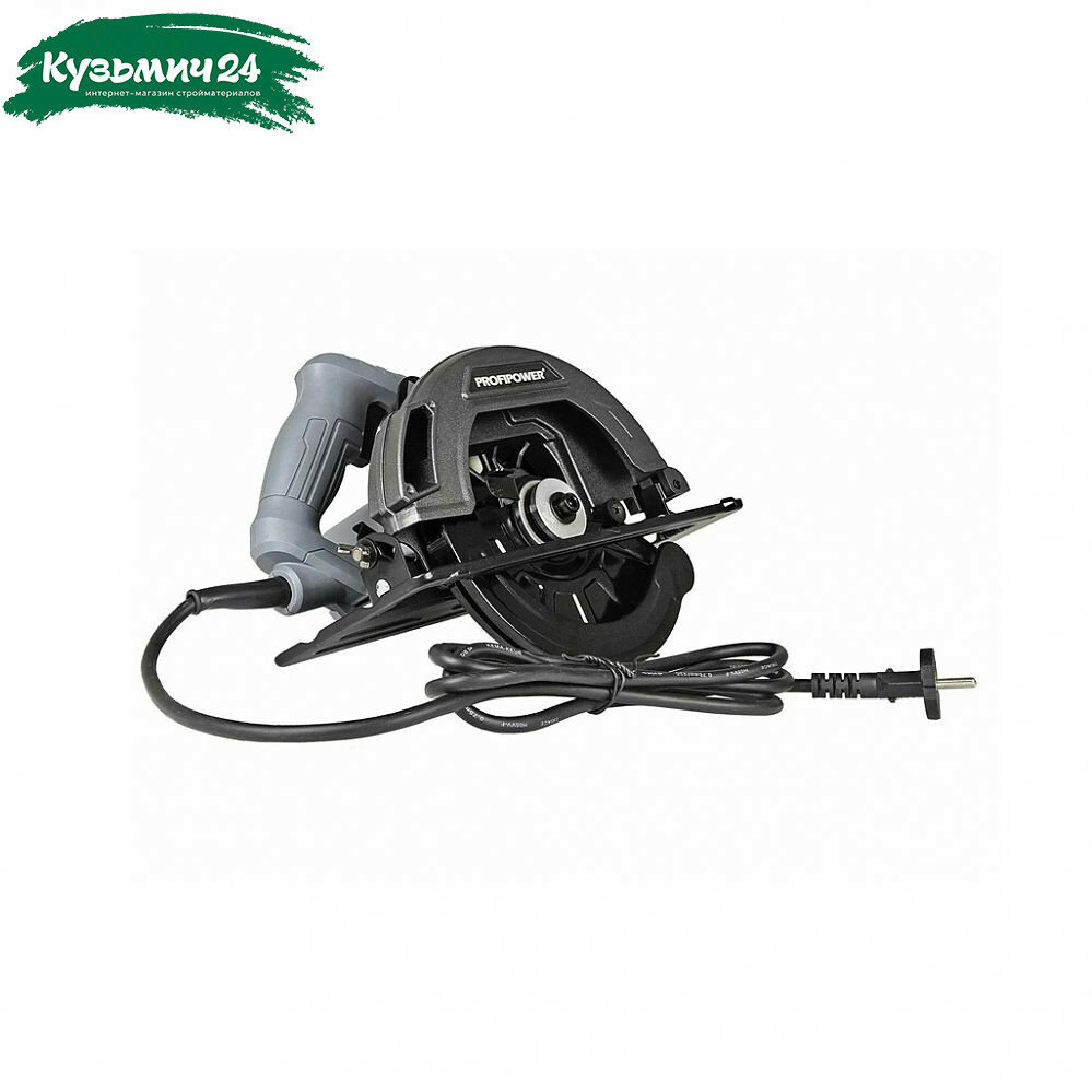 Пила циркулярная дисковая Profipower ДП-185, 5500 об/мин, 1200 Вт