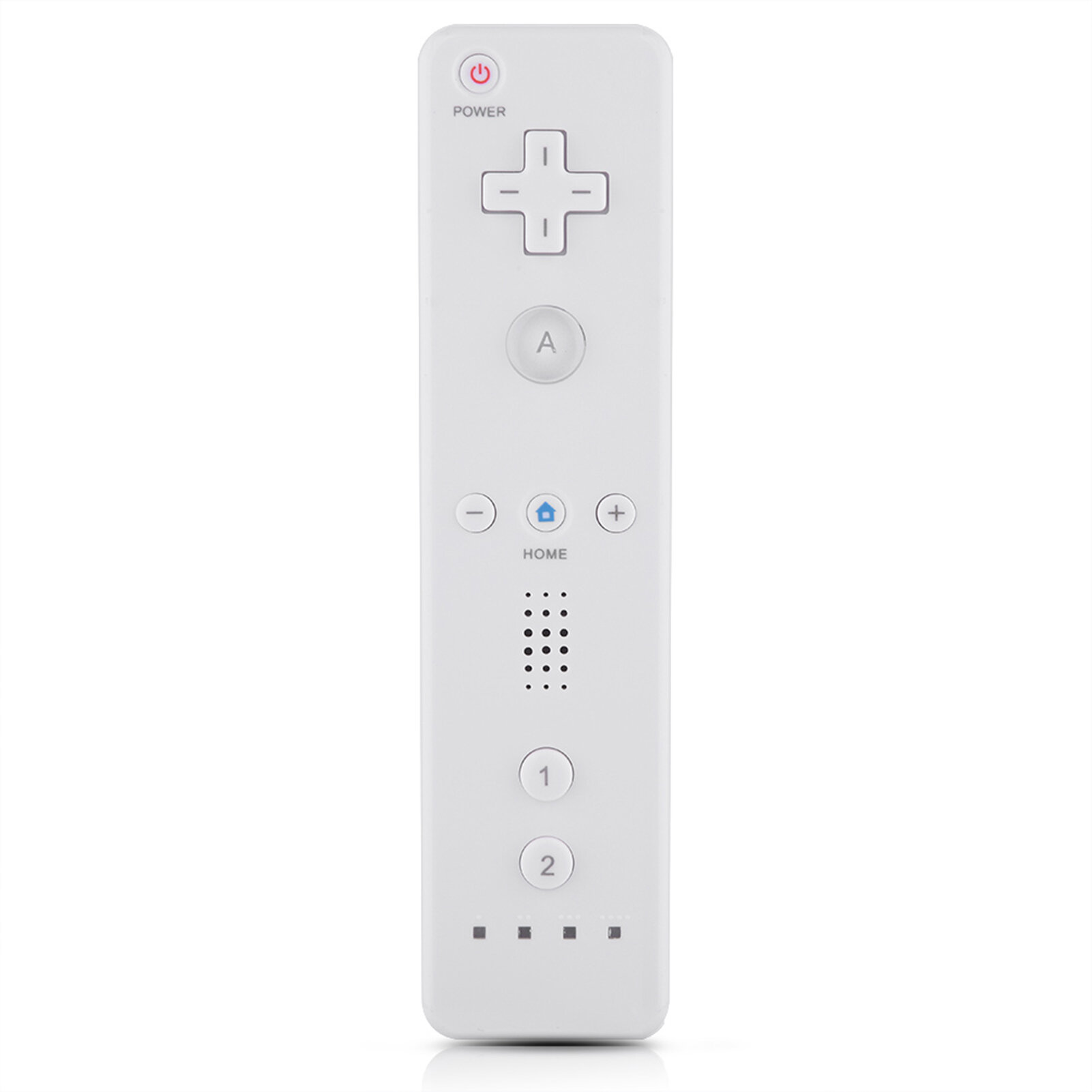 Game Handle Controller Gamepad with Analog Joystick For WiiU/Wii Console (White)