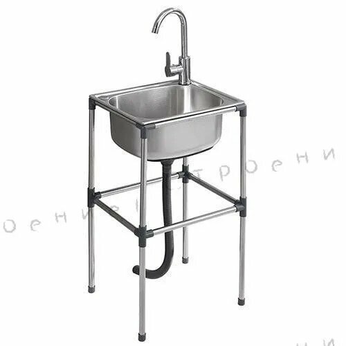 Умывальник, В Комплекте Подставка, Кран, Сливная Корзина И Сливной Шланг2