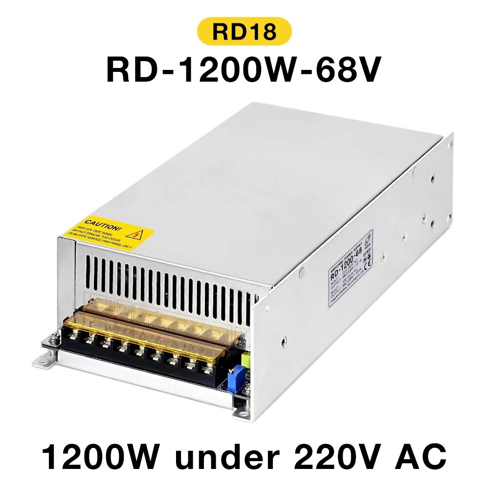 Блок питания RD6018P 1200 Вт 1200W-68V PSU Only
