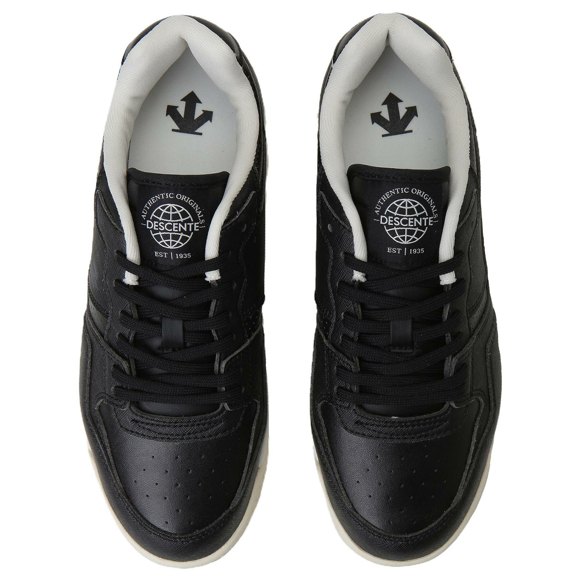 Кроссовки Descente 36 Low, полнота 4 (RU)/ на узкую и среднюю стопу, размер 38.5, черный — фото 1
